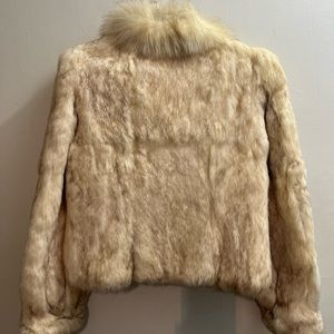 Jackets & Coats | Vintage Rabbit Fur Jacket | Poshmark